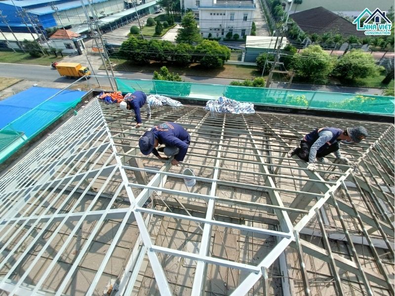 Báo giá sơn kết cấu thép 2025 trọn gói mới nhất